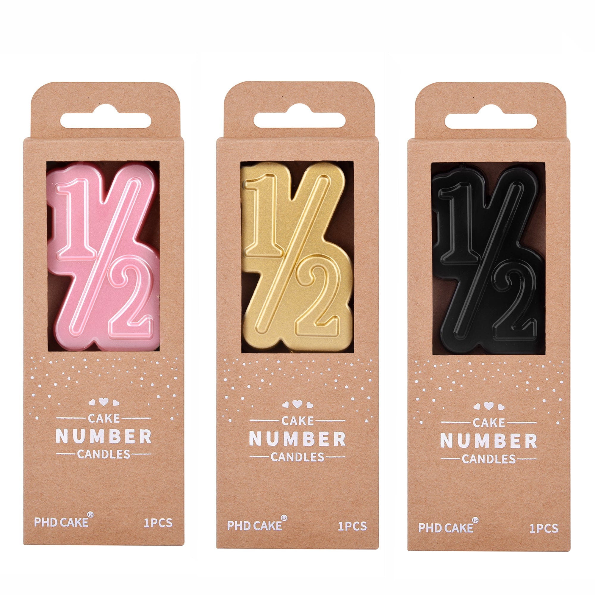 NUMBER CANDLE – PHD CAKE