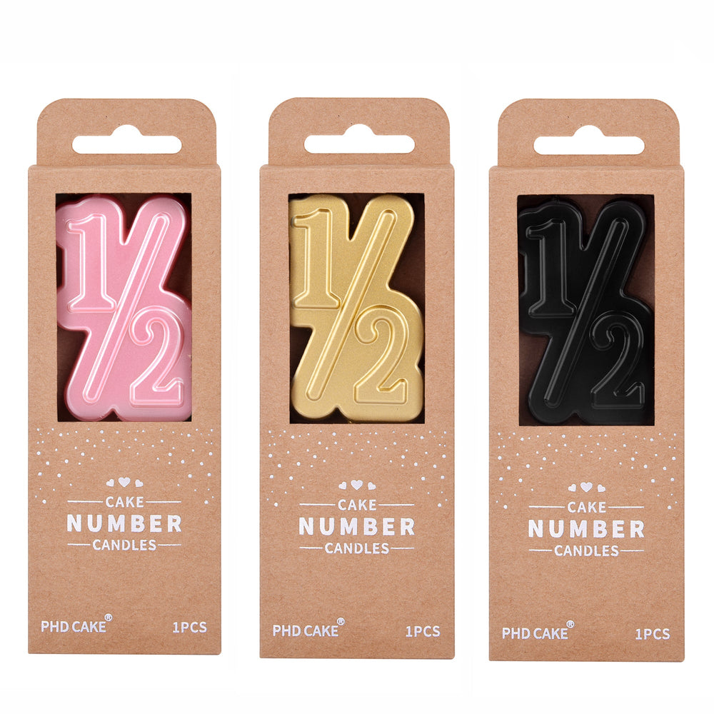 NUMBER CANDLE – PHD CAKE